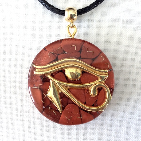 Egyptian Eye of Horus Necklace - Etsy