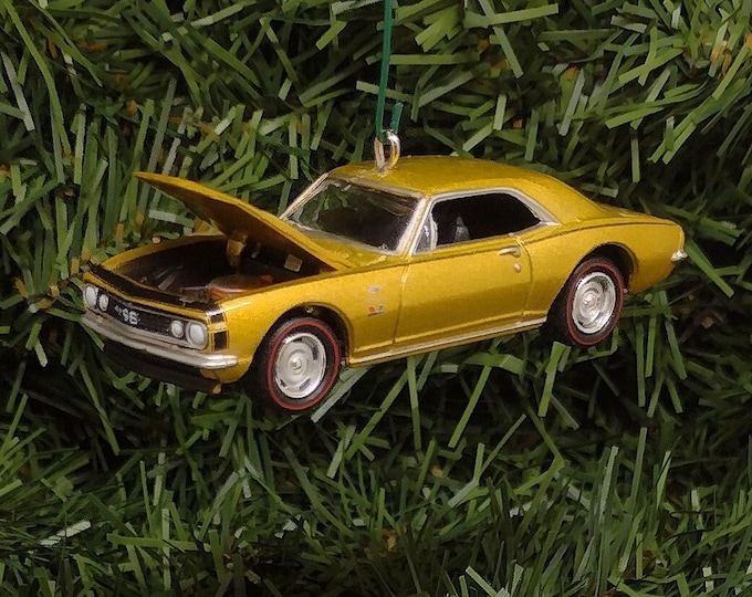 Chevy Camaro Ornament 1967 SS Christmas Tree Decoration Unique Gift ...