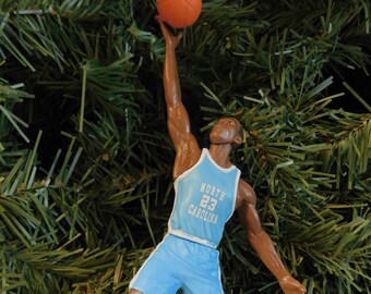 UNC Tar Heels Santa Metal Christmas Ornament - Etsy