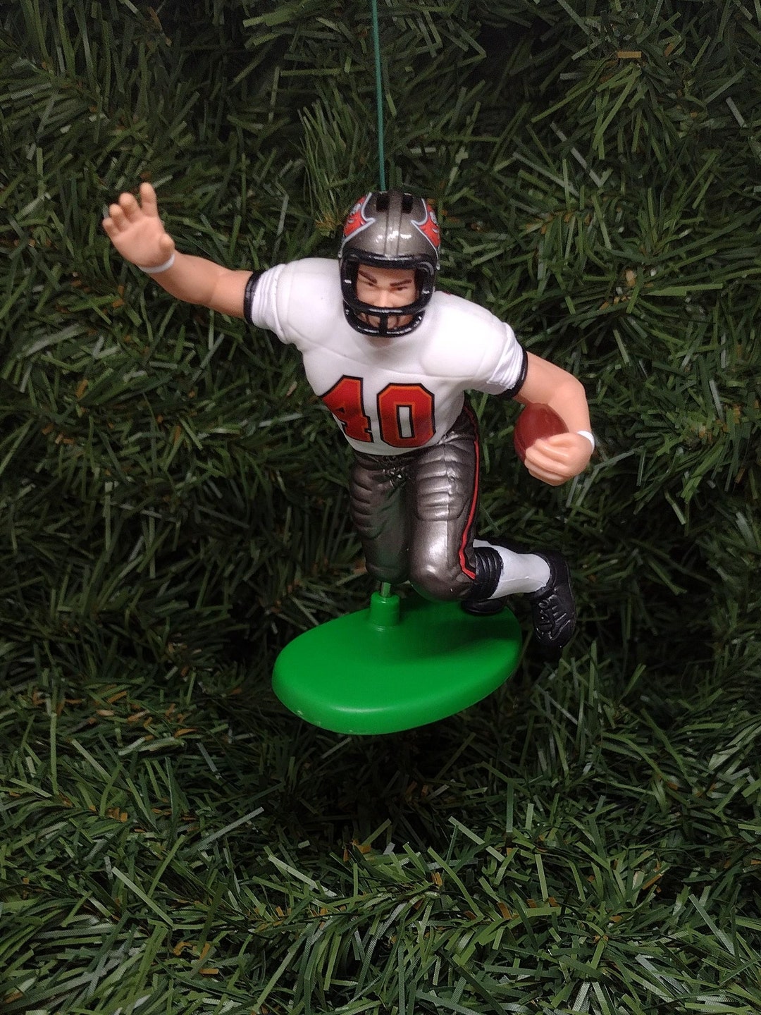 Tampa Bay Bucs Ornament Mike Alstott Christmas Gift Idea Unique Xmas ...