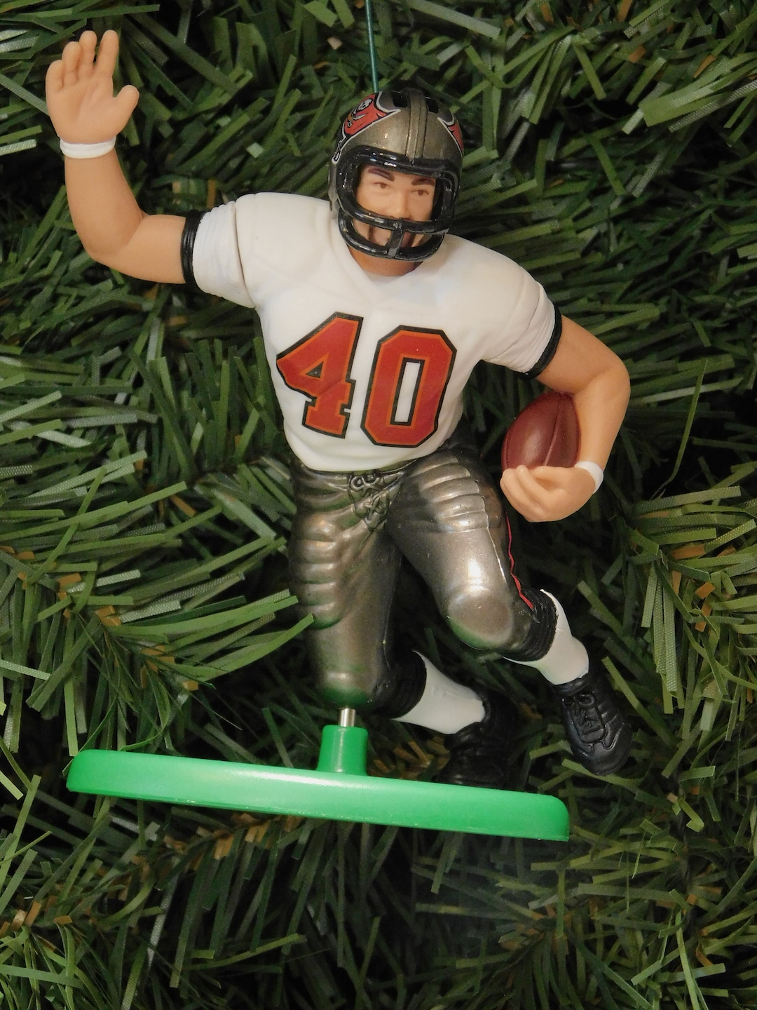 Tampa Bay Bucs Ornament Mike Alstott Christmas Gift Idea Unique Xmas ...