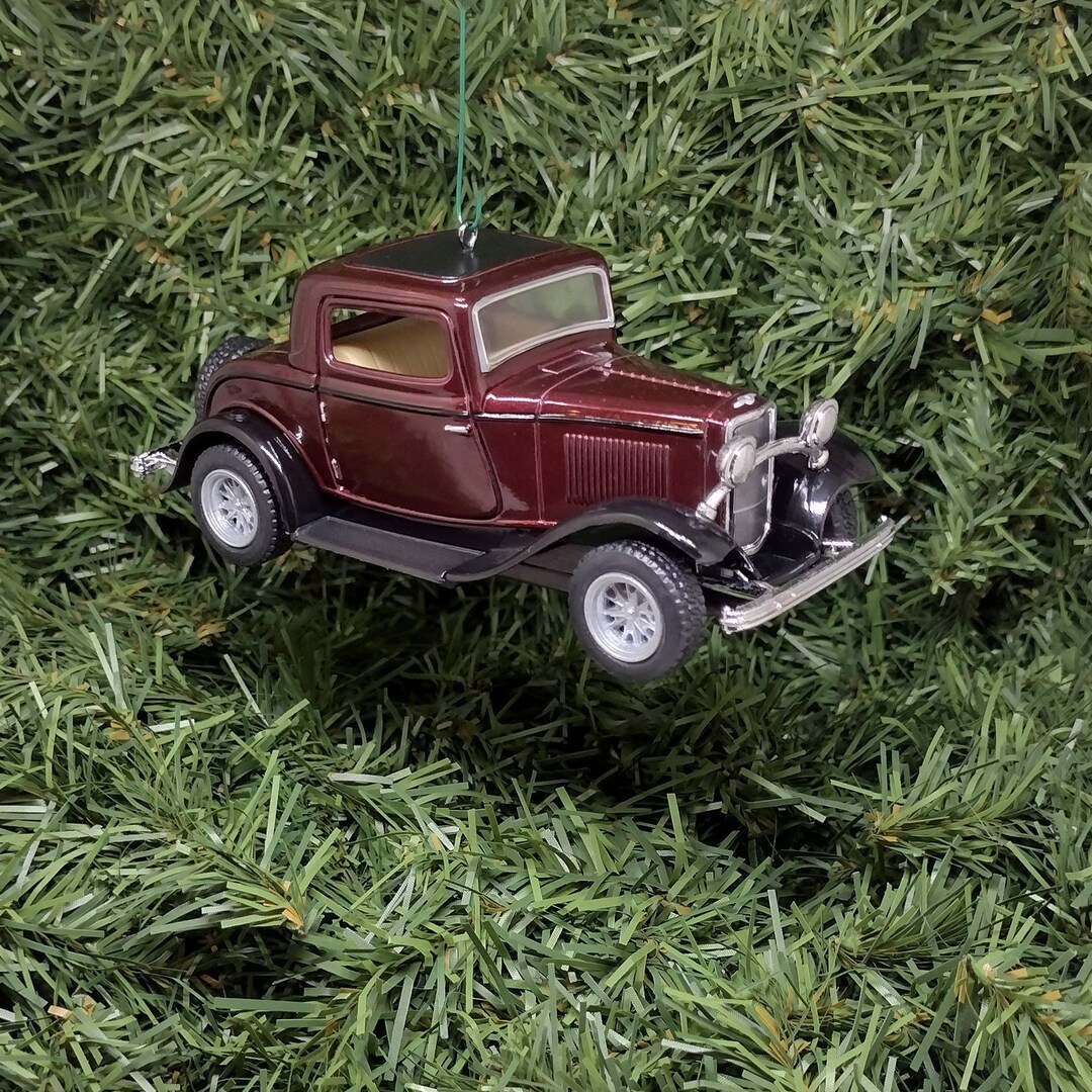 1932 FORD Ornament 3 Window Coupe Christmas Tree Decoration Unique Xmas ...