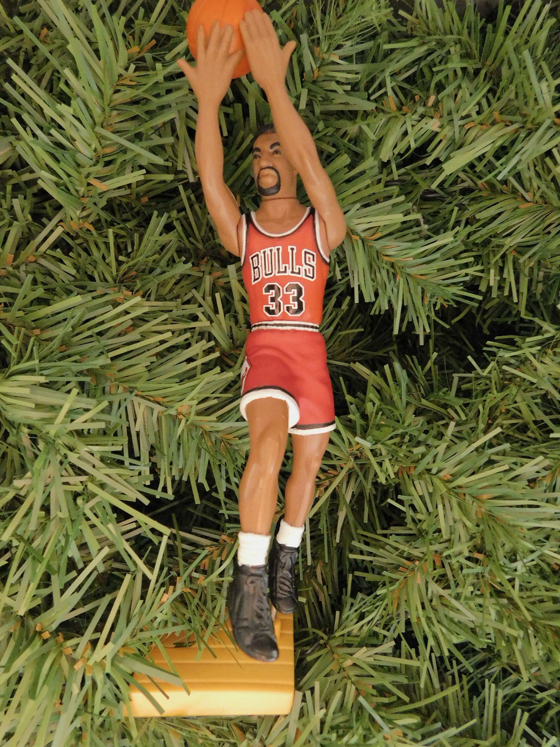 CHICAGO BULLS Christmas Tree Ornaments Scottie Pippen Horace - Etsy