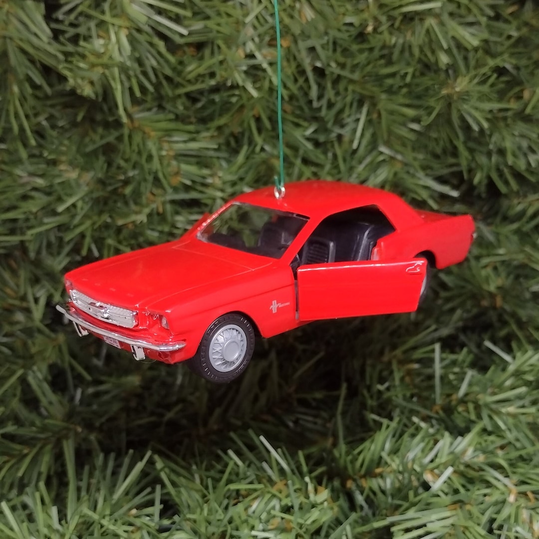 Ford Mustang Ornament 1965 Coupe Christmas Tree Decoration Fun ...