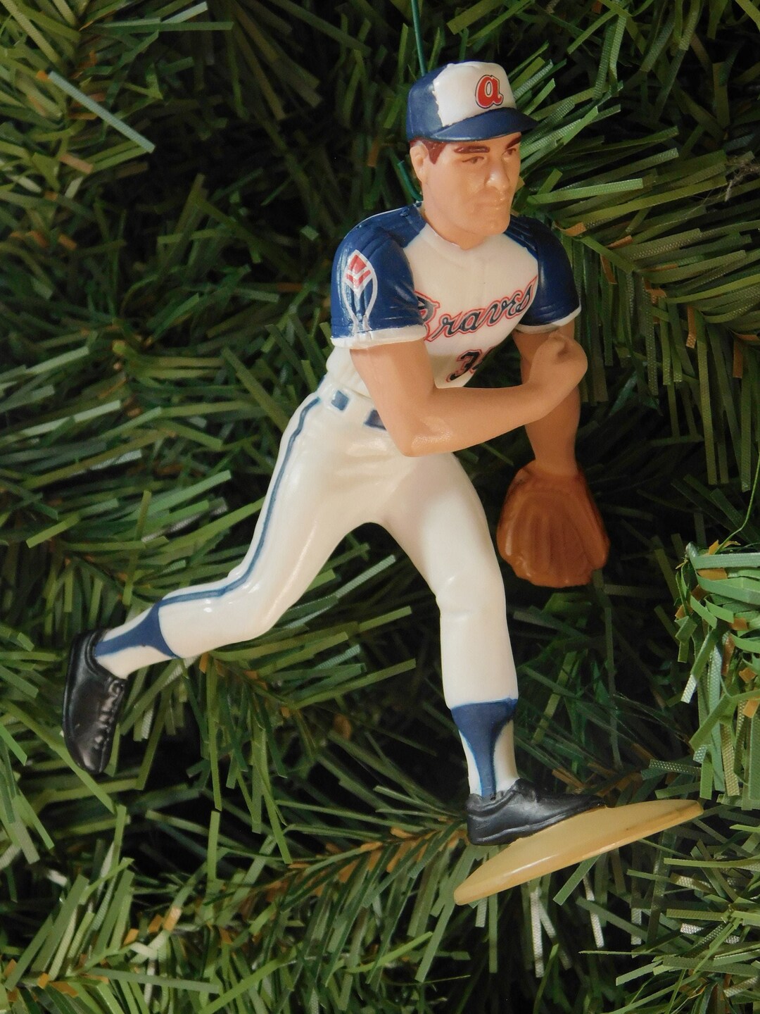ATLANTA BRAVES Ornament Christmas Tree Decoration Phil Niekro Baseball ...