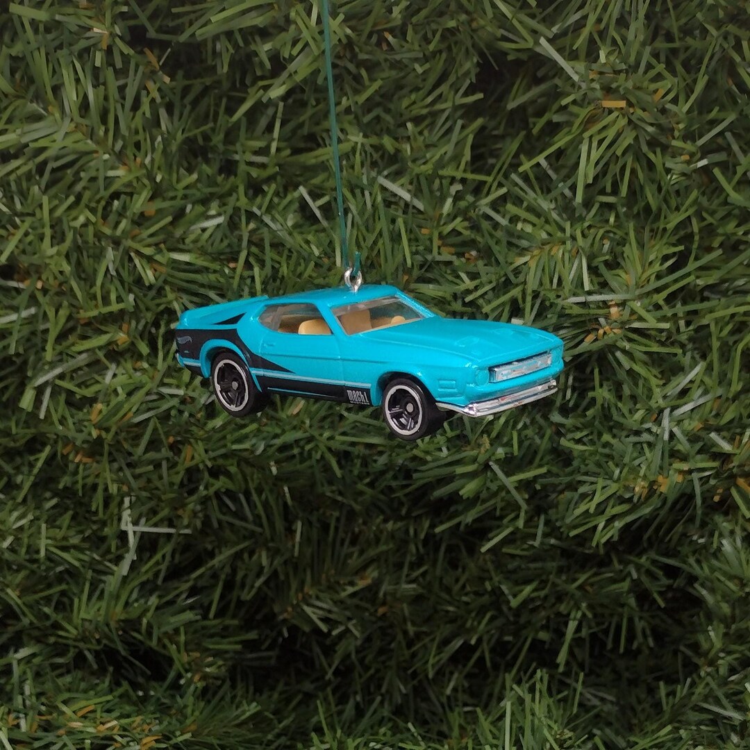 Ford Mustang Ornament 1971 Mach 1 Christmas Gift Idea Unique Car Xmas ...