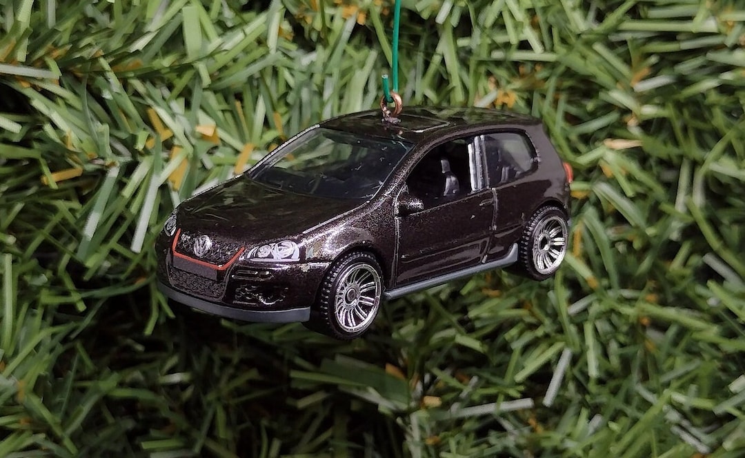 VW Golf GTI Ornament Christmas Gift Idea Fun Volkswagen Automotive ...