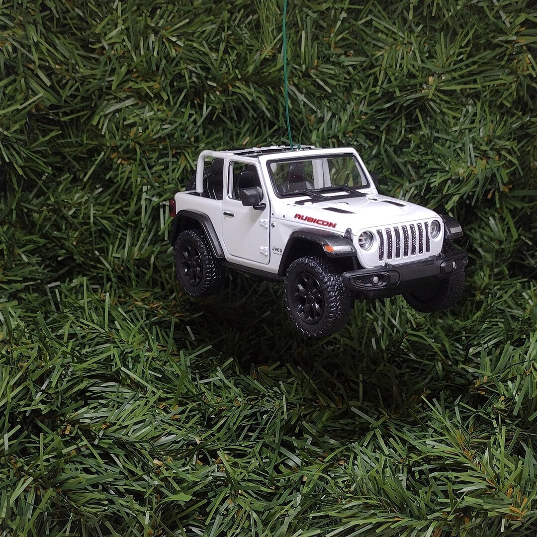 JEEP Wrangler Christmas Ornament OPEN TOP Gift Idea Fun Xmas Tree ...