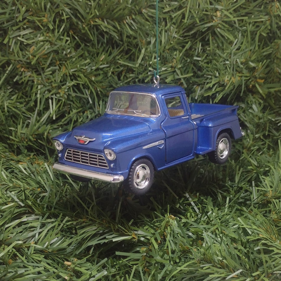1955 Chevy 3100 Truck Ornament Christmas Gift Idea Chevrolet Stepside ...