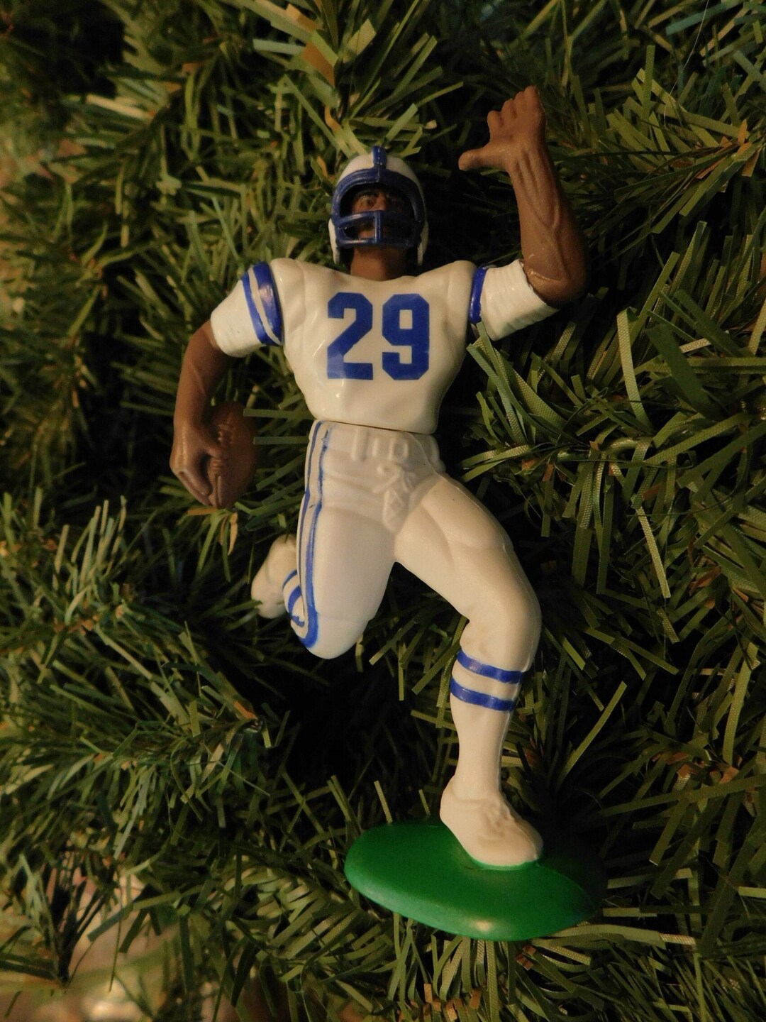 INDIANAPOLIS COLTS Ornament Eric Dickerson Christmas Tree Decoration ...