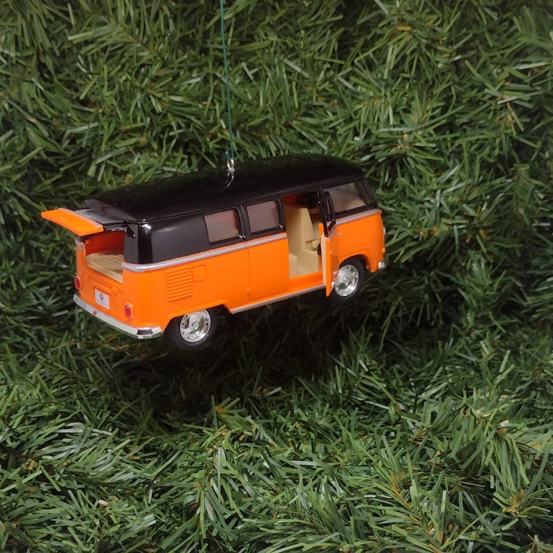 1962 VW Bus Ornament Christmas Tree Decoration Fun Automotive Gift for ...