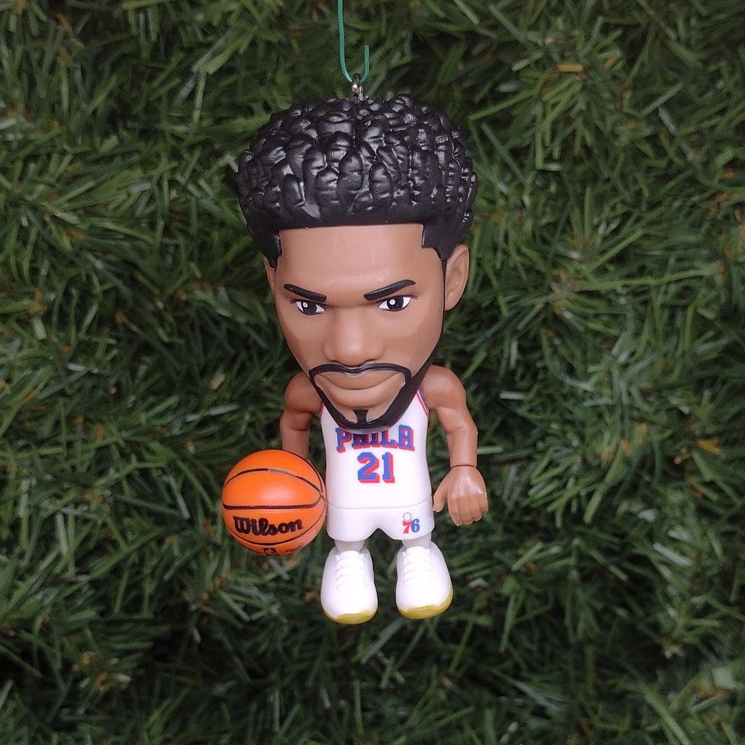 Joel Embiid PHILADELPHIA 76ERS Ornament Christmas Tree Decoration NBA ...