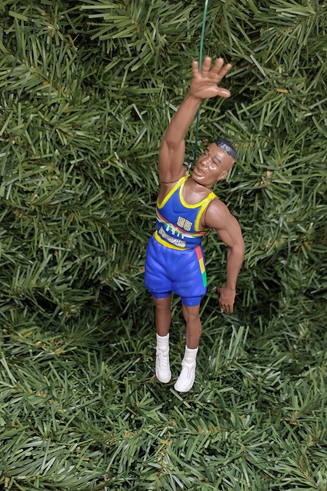 DENVER NUGGETS Ornaments Christmas Tree Decoration Dikembe Mutombo ...