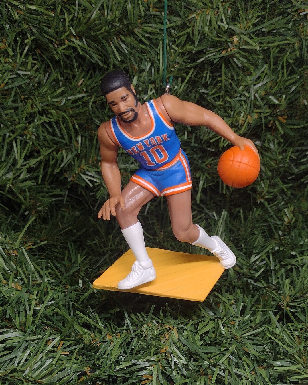 Walt "clyde" Frazier NEW YORK KNICKS Ornament Christmas Tree Decoration ...