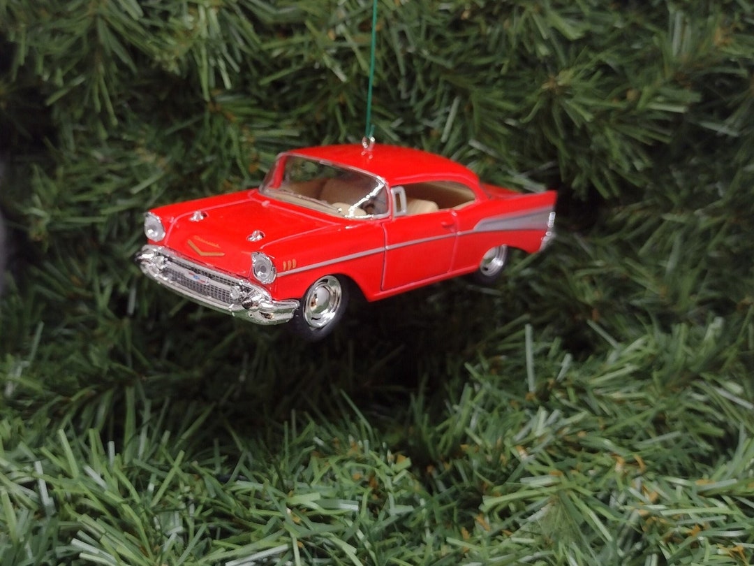 1957 Chevy Bel Air Ornament Christmas Tree Decoration Fun Xmas Gift ...