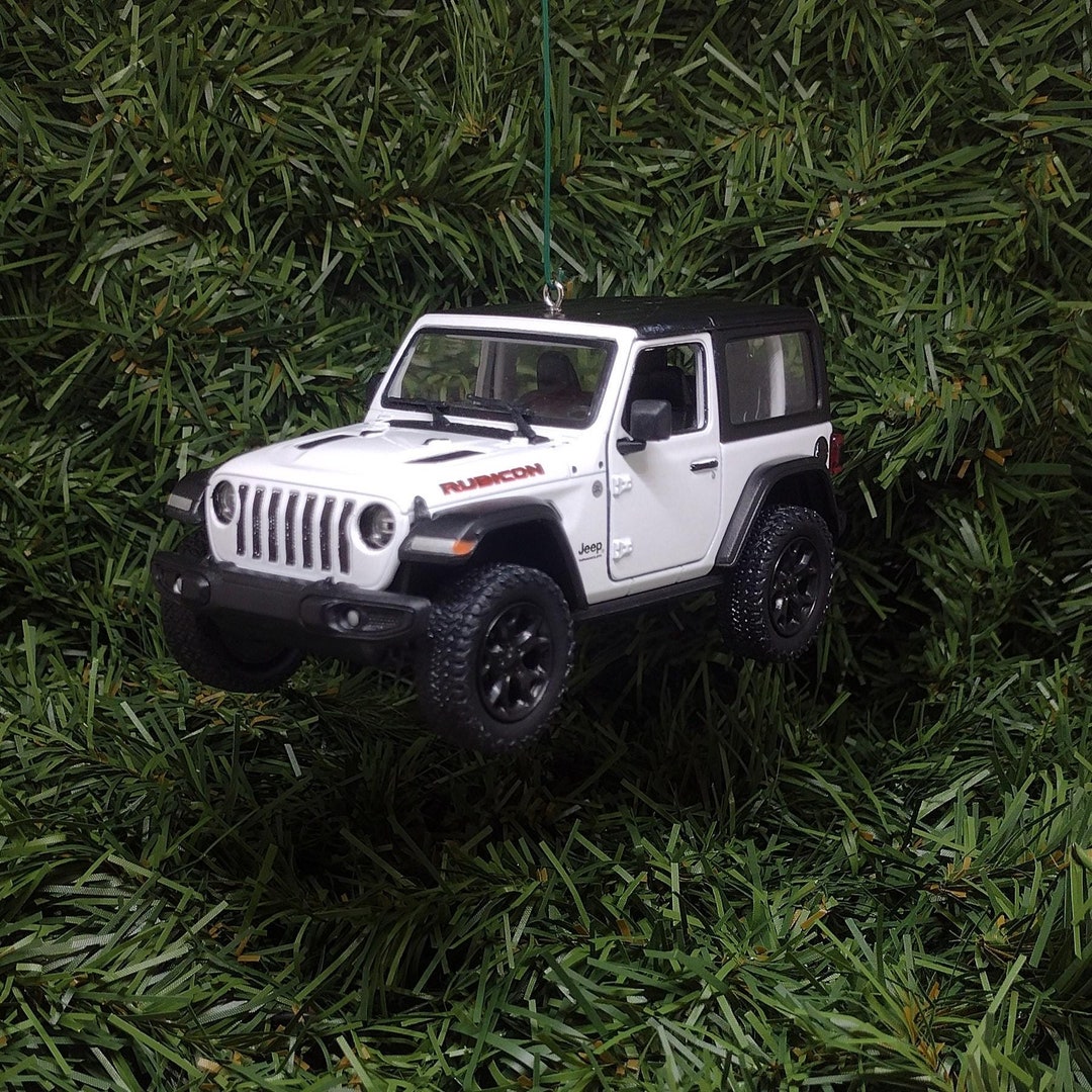 Jeep Wrangler Ornament Christmas Gift Idea Fun Automotive Xmas Tree ...