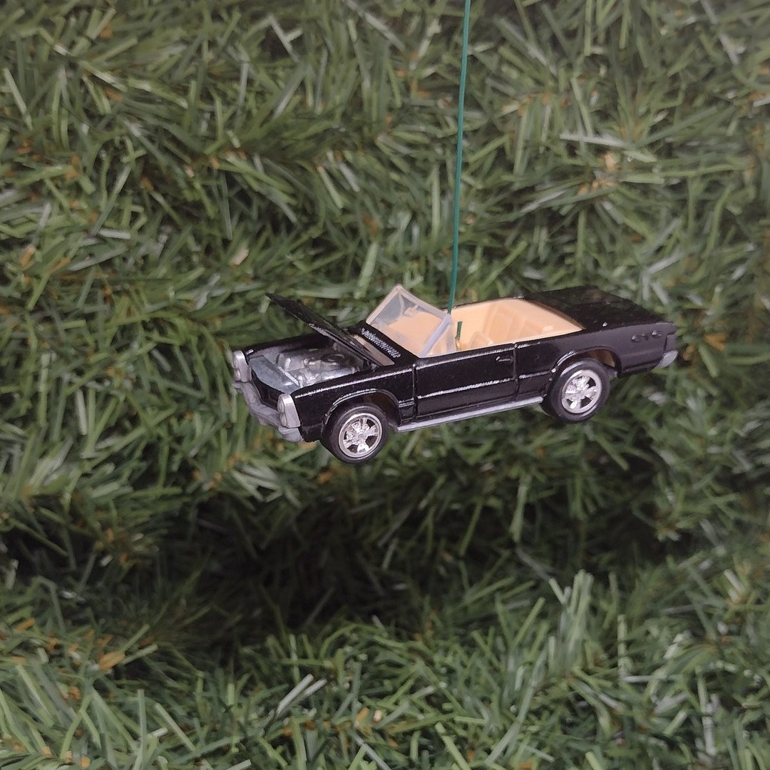PONTIAC GTO CONVERTIBLE 1965 Ornament Christmas Tree Decoration Unique ...