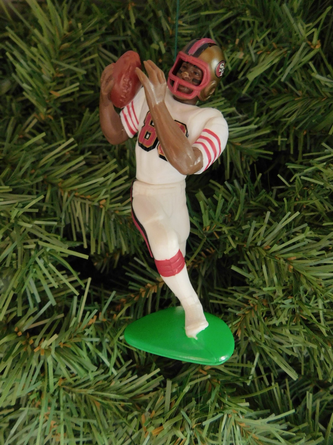 Jerry Rice SAN FRANCISCO 49ERS ornament Christmas tree decoration xmas ...