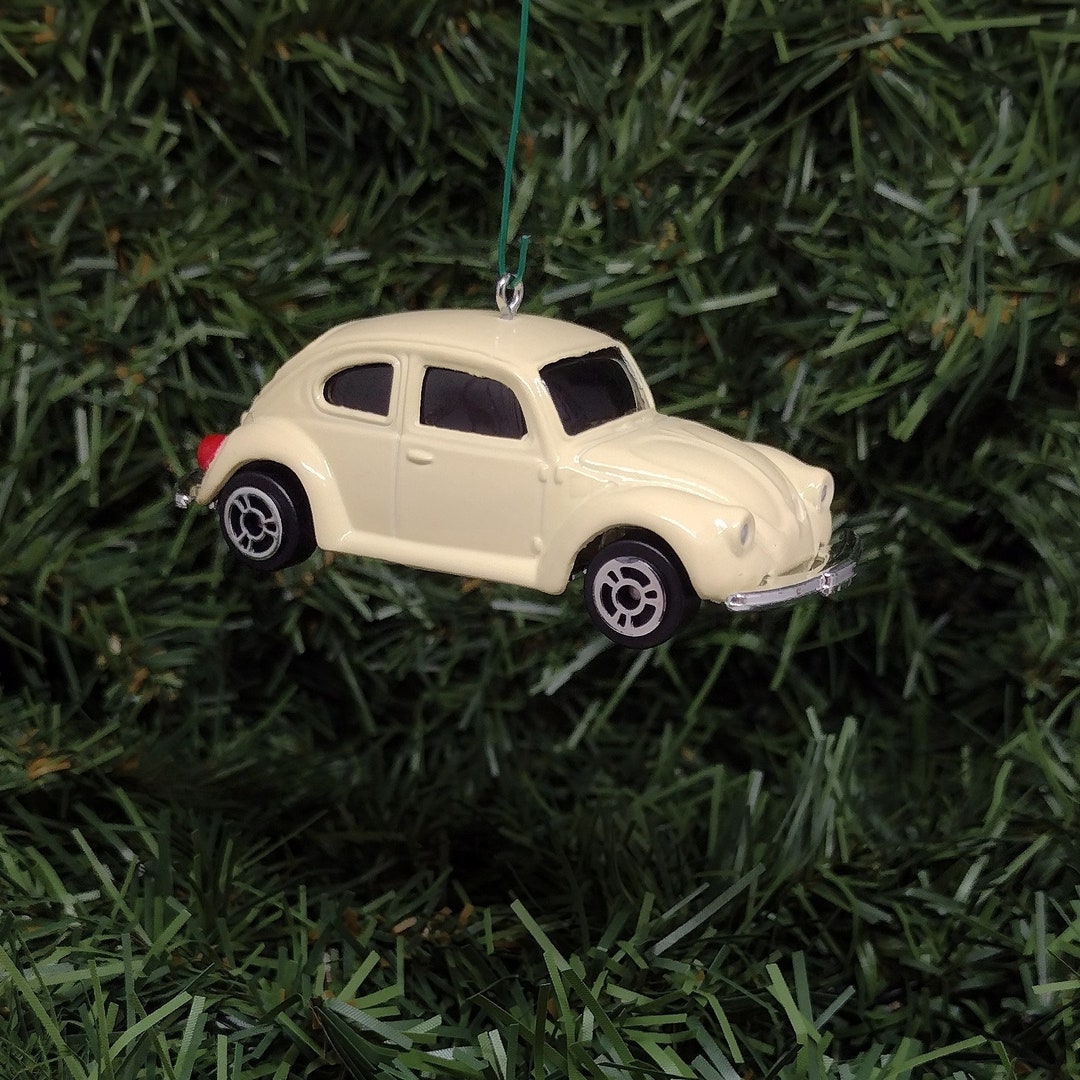 VW Beetle Christmas Tree Ornament Fun Automotive Gift for Car ...