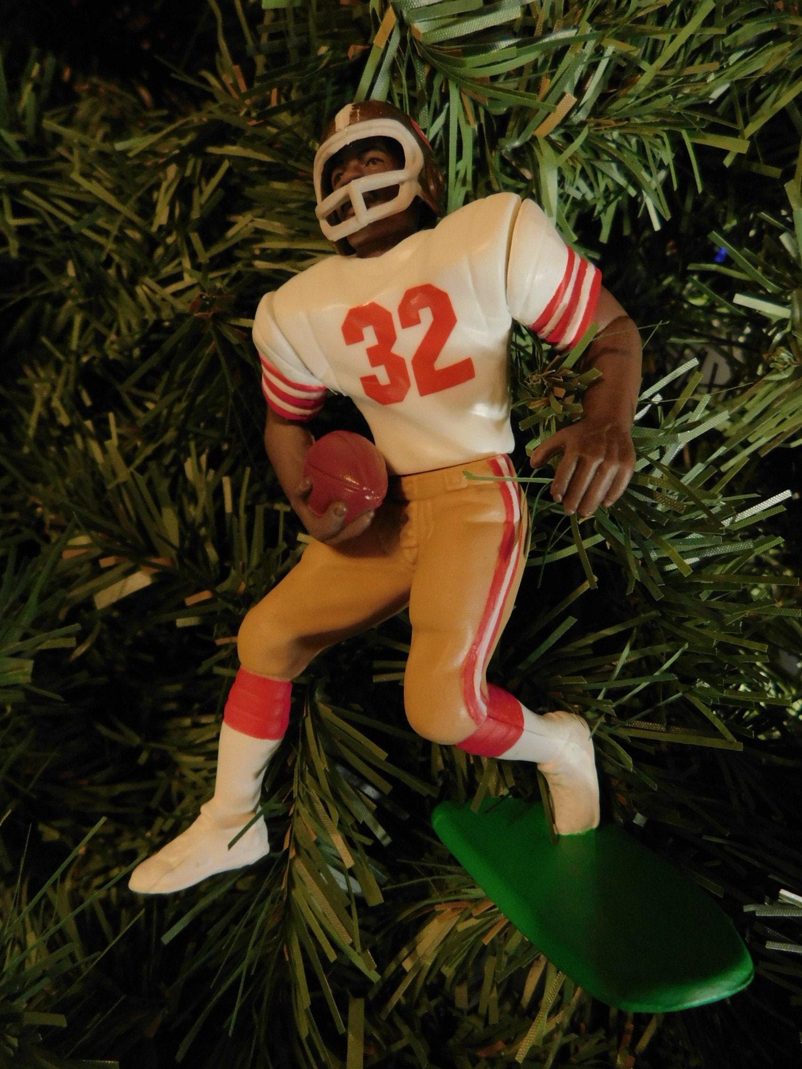 Ricky Watters SAN FRANCISCO 49ERS Christmas tree ornament xmas | Etsy