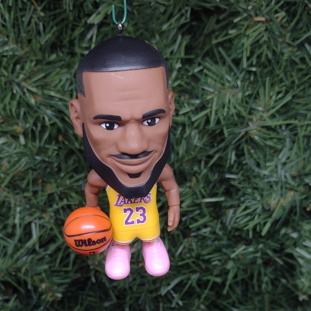 Lebron James LOS ANGELES LAKERS Ornament Christmas Tree Decoration ...