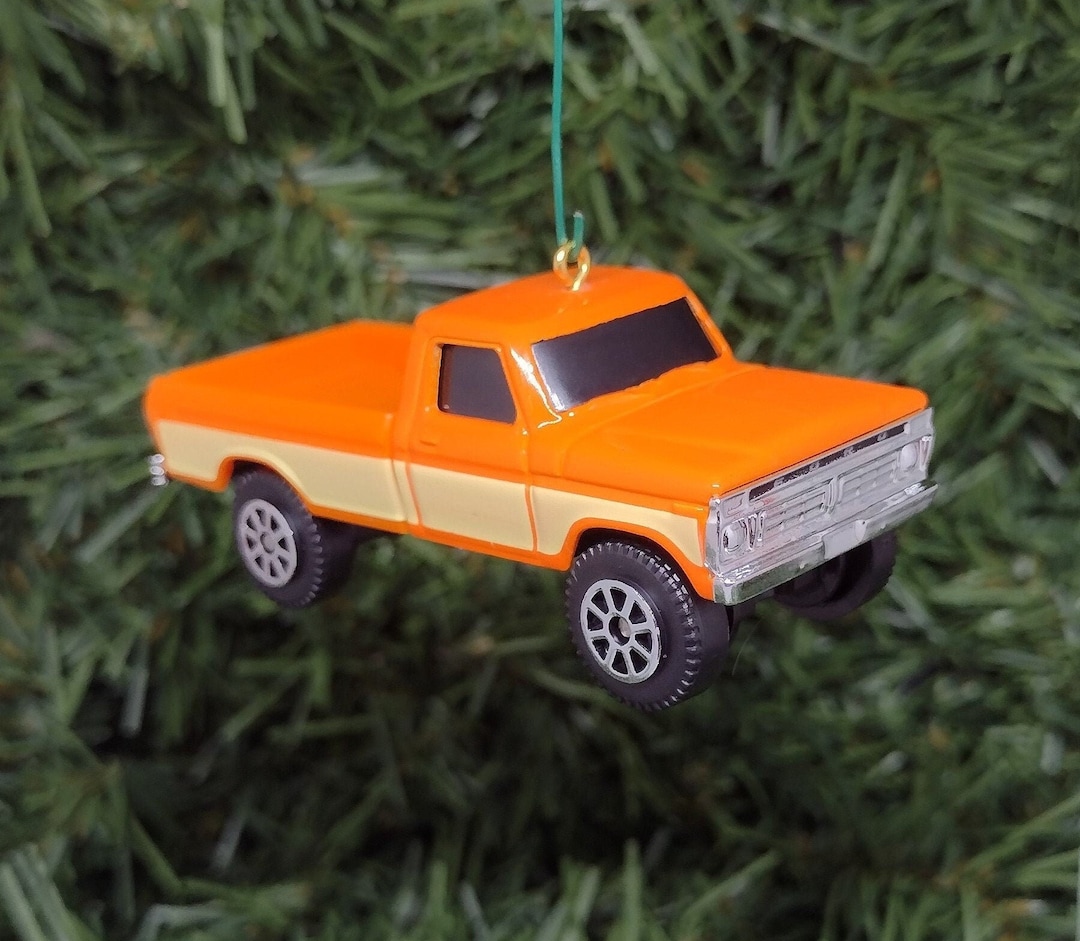 Ford F150 Ornament 1977 F-150 Pickup Truck Christmas Tree Decoration ...