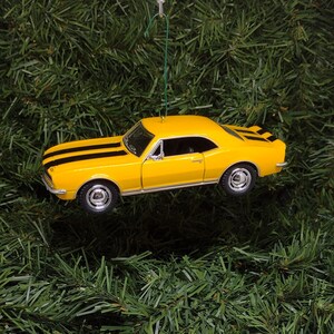 1967 Chevy Camaro Ornament Christmas Tree Decoration Fun Automotive ...