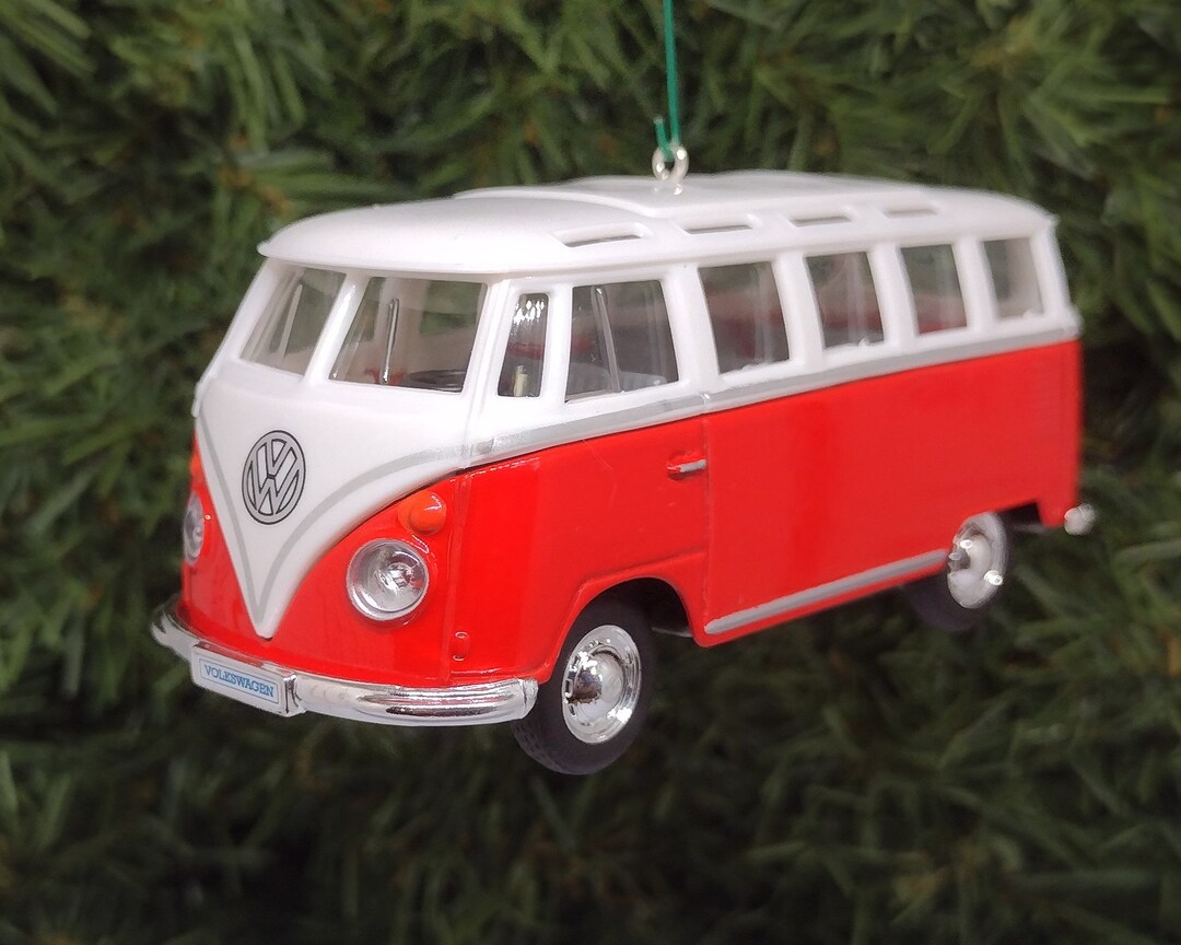VW Bus Ornament 23 Window Samba Christmas Tree Decoration Fun ...