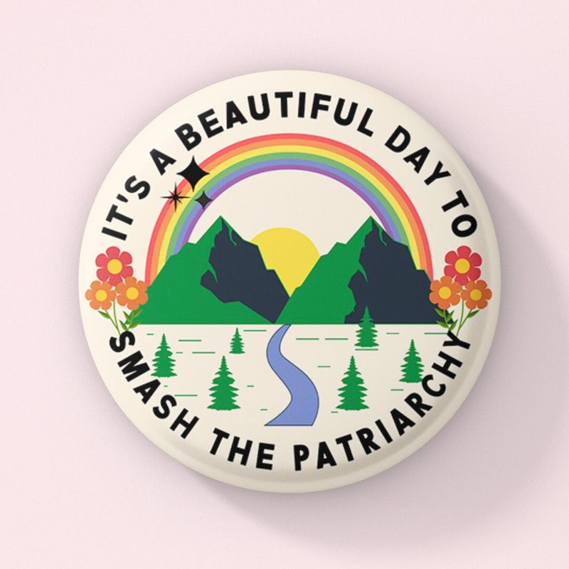 Feminist Pin Etsy