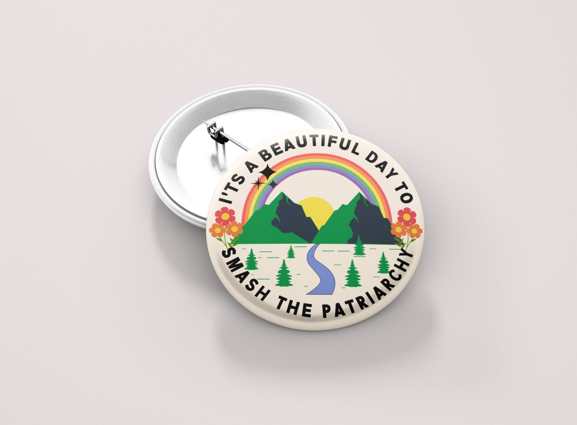 Feminist Pin Feminist Gift Activism Pins Feminist Pins Smash | Etsy