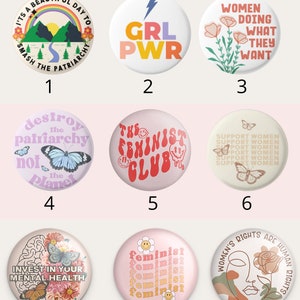 Feminist Pin Feminist Gift Activism Pins Feminist Pins Pins for ...