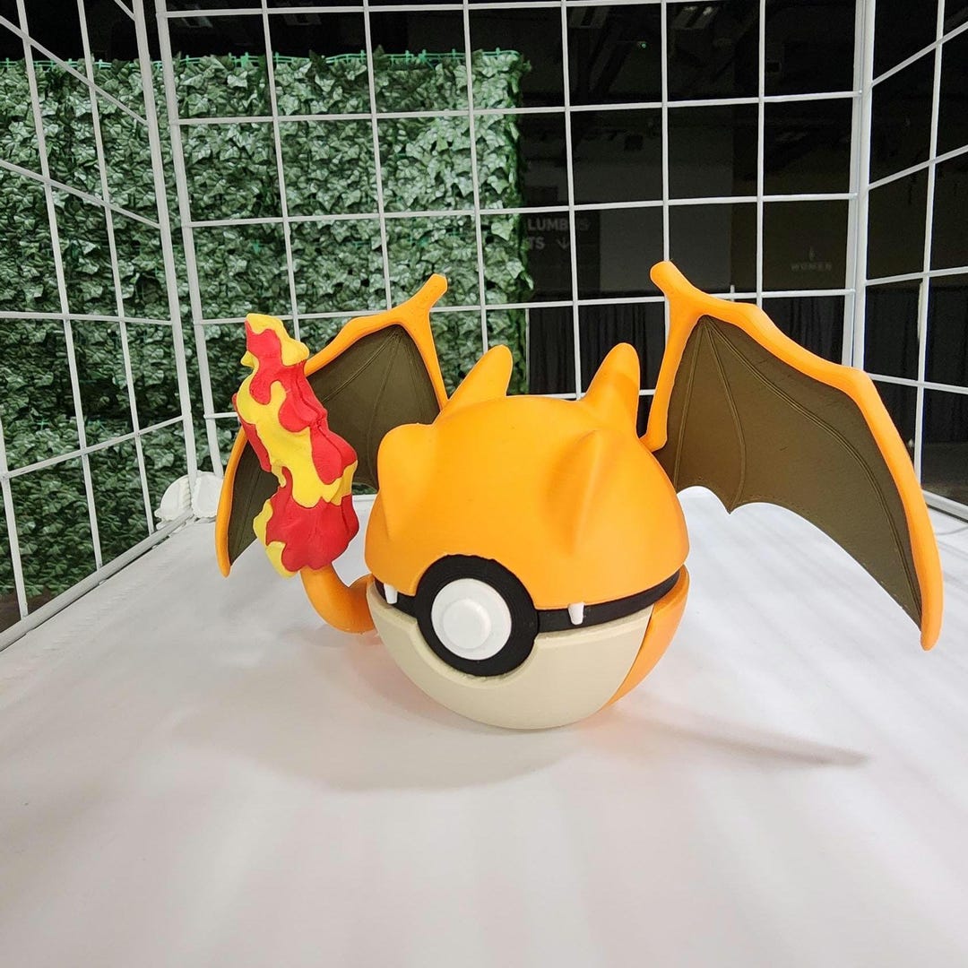 Charizard Pocketmonster Ball - Etsy