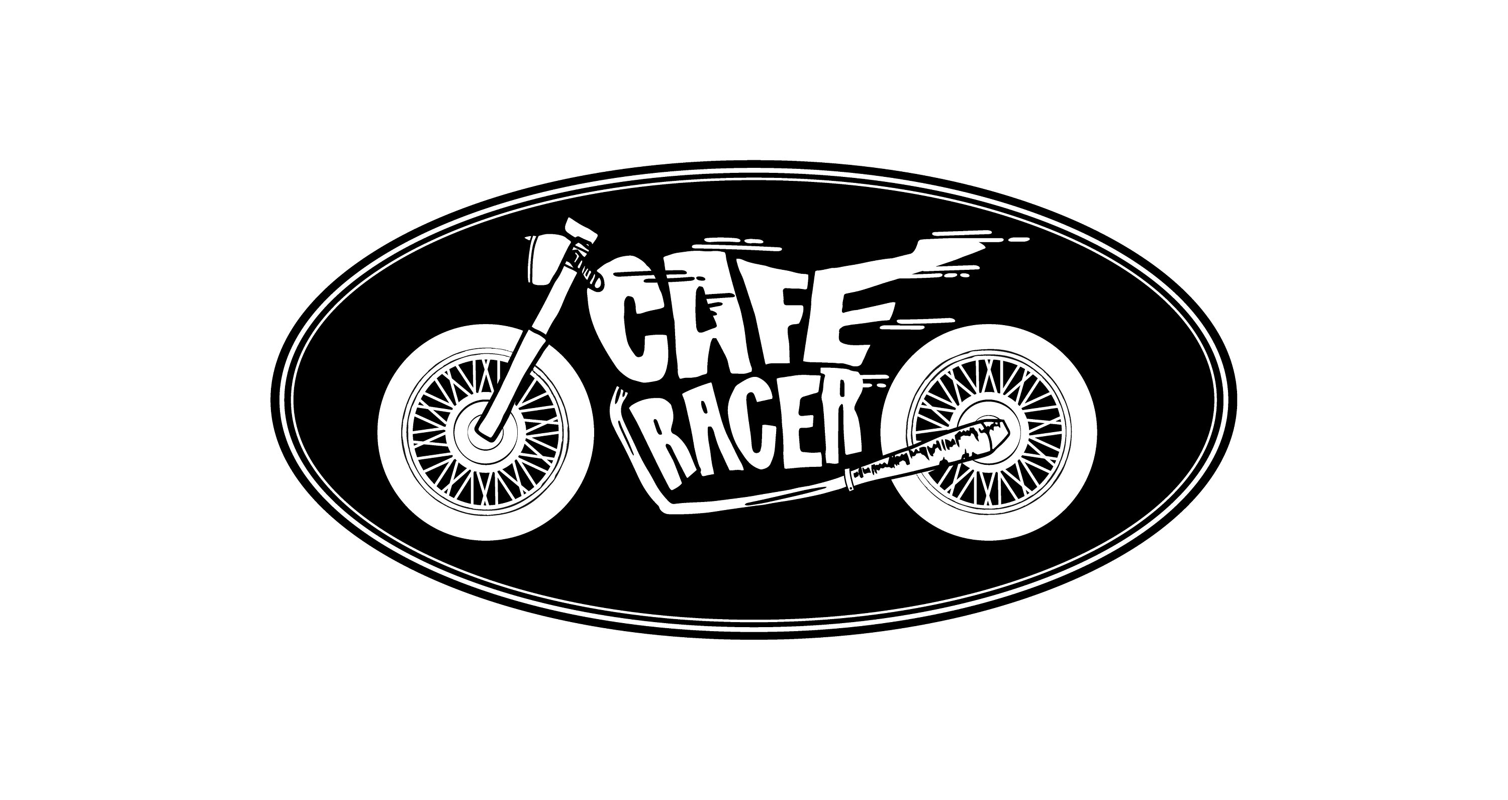 Cafe Racer Vintage Motorcycle Sticker - Etsy