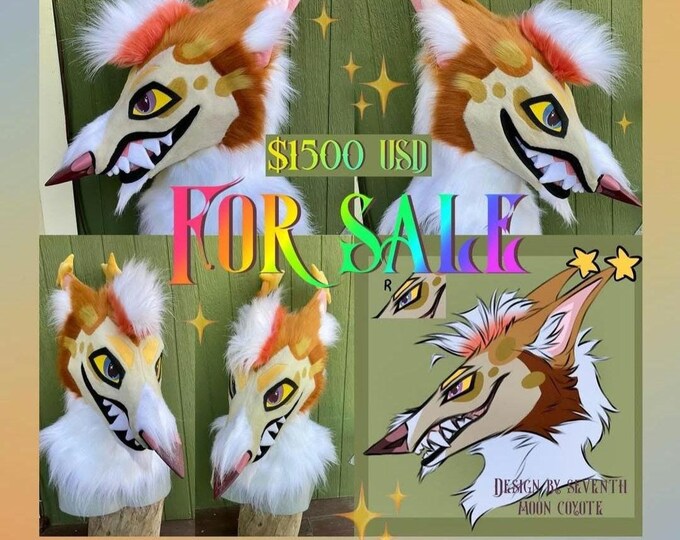 Seventh Moon Fursuit Head - Etsy