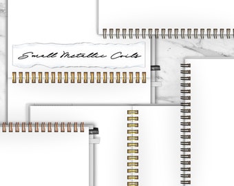 Digital Planner Binder Coils Binder Rings Spiral Coil | Etsy