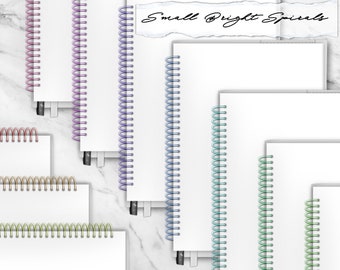 Digital Planner Binder Coils Binder Rings Spiral Coil | Etsy