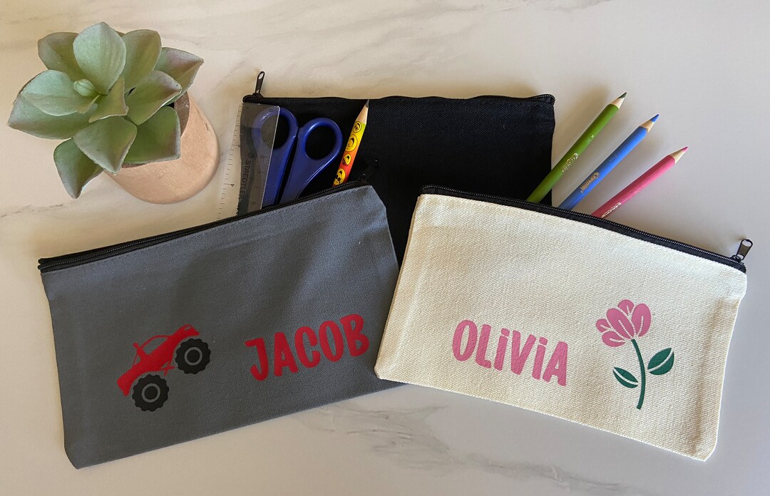 Personalized Pencil Case With Image| Children's | Back to School ...