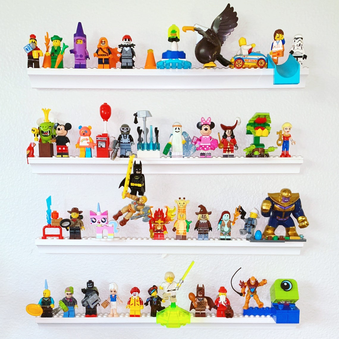 Minifigure Display Shelf 2x48s - Etsy