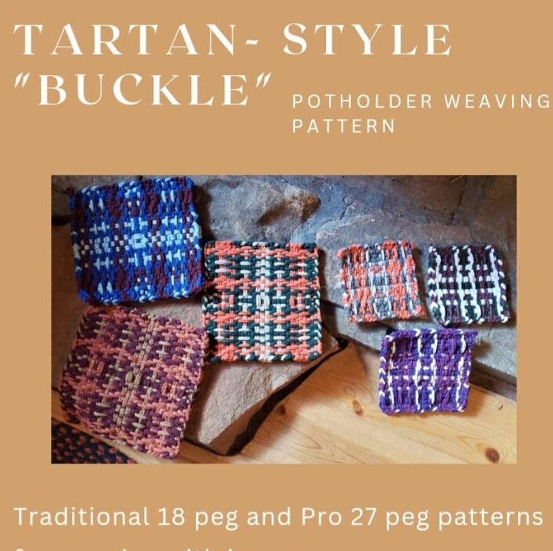 Tartan-style buckle Pattern Booklet Download Includes Written ...