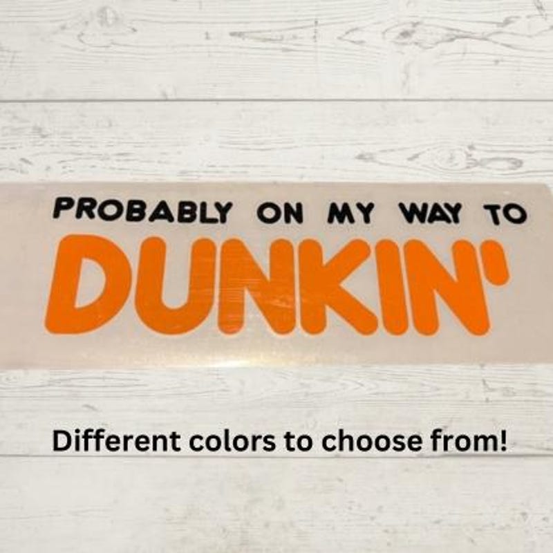 Dunkin Donuts - Etsy