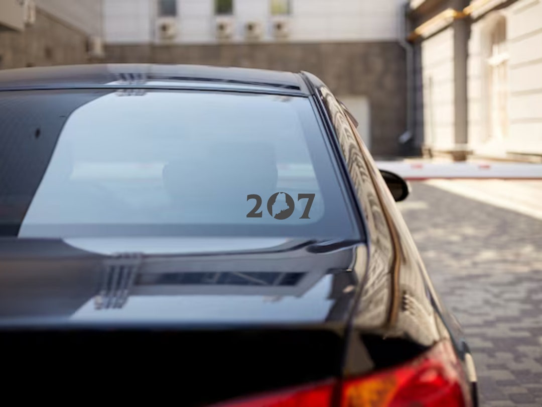 Maine Decal, 207 Decal, Maine Pride, Cup Decal, Laptop Decal, - Etsy