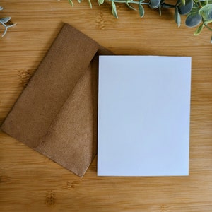 Blank Notecard Set, Do It Yourself Cards, Sustainable Stationery, Paper ...