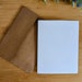 Blank Notecard Set, Do It Yourself Cards, Sustainable Stationery, Paper ...
