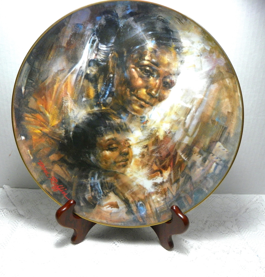 1976 Limited Edition FAIRMONT " NAVAJO LULLABY " Collectible Plate by ...