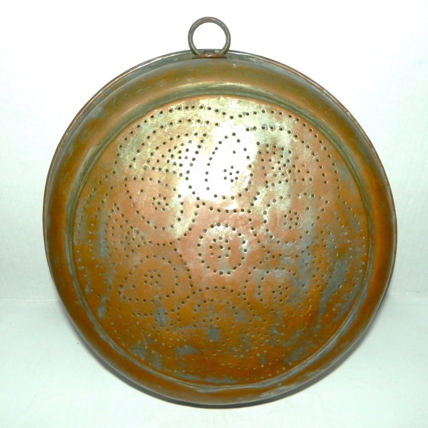 Copper Colander - Etsy