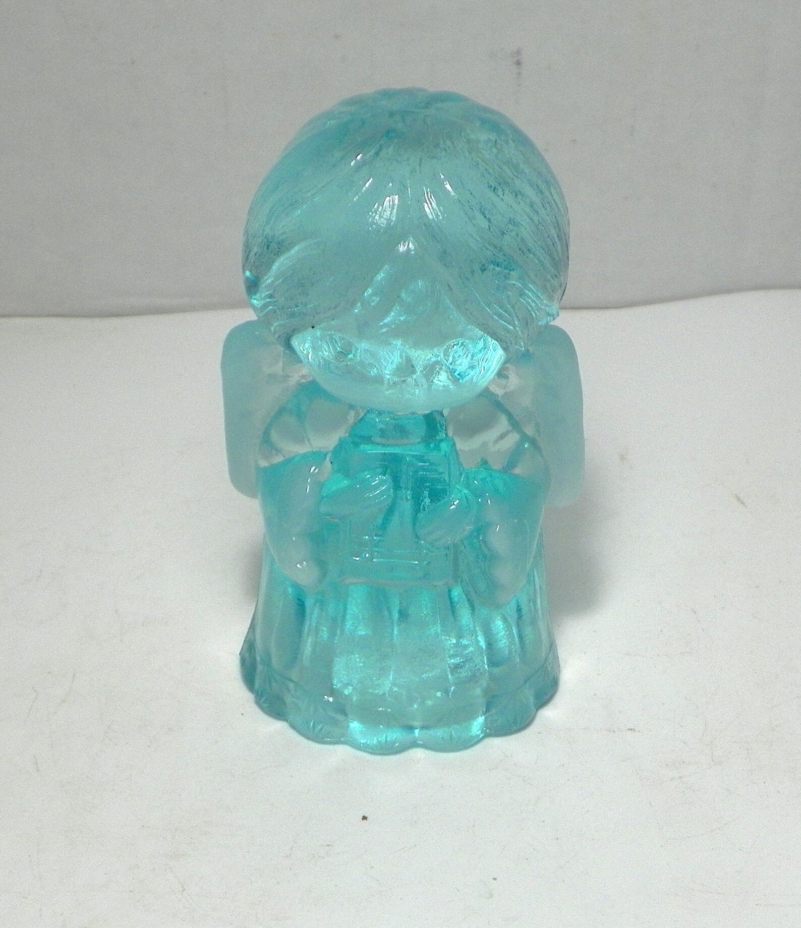 Mosser Art Glass Blue Singing Choir Angel - Etsy