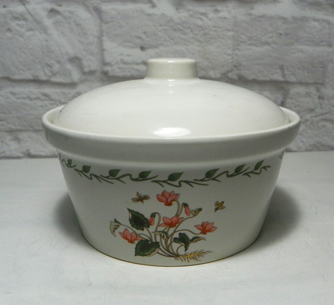 Botanical Butter Tub With Lid by Lillian Vernon - Etsy