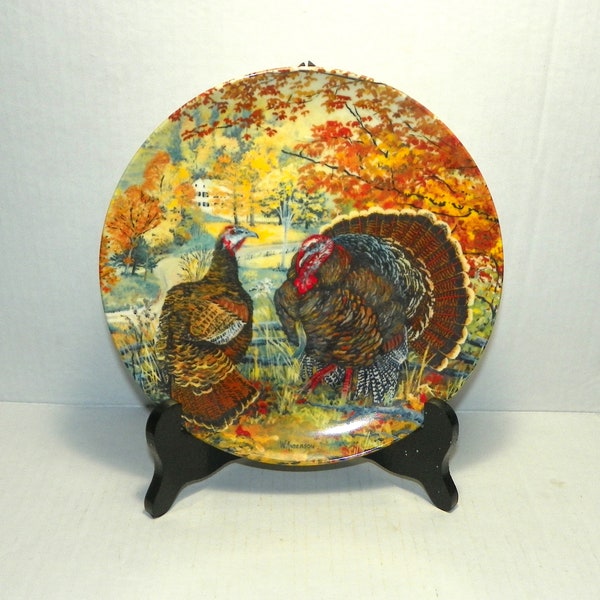 Wild Turkey Plate - Etsy