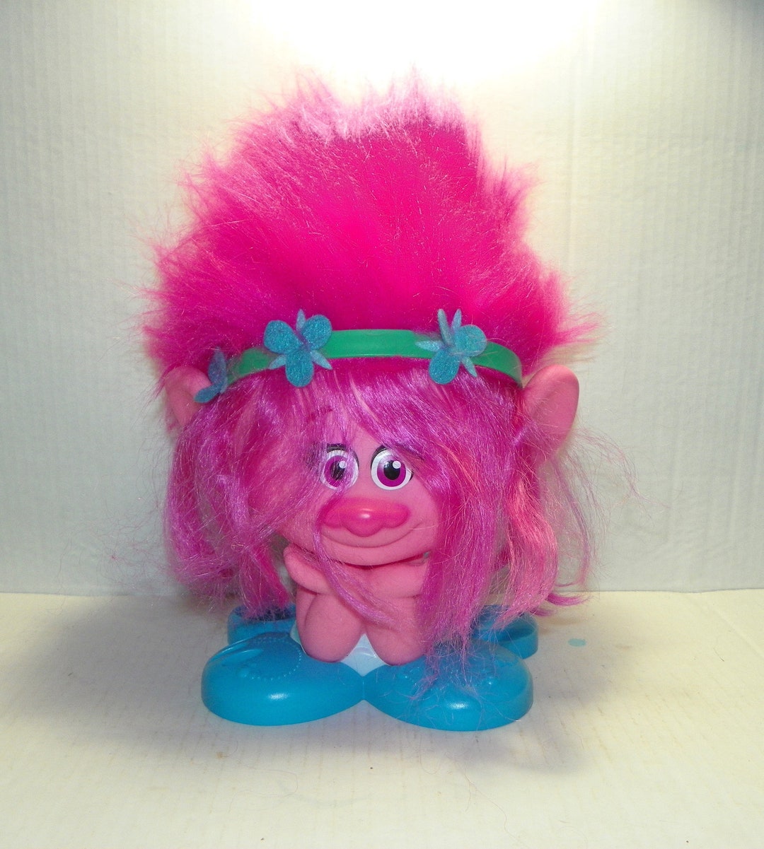 Trolls Poppy Styling Head Toy 2016 DWA LLC (dreamworks) - Etsy