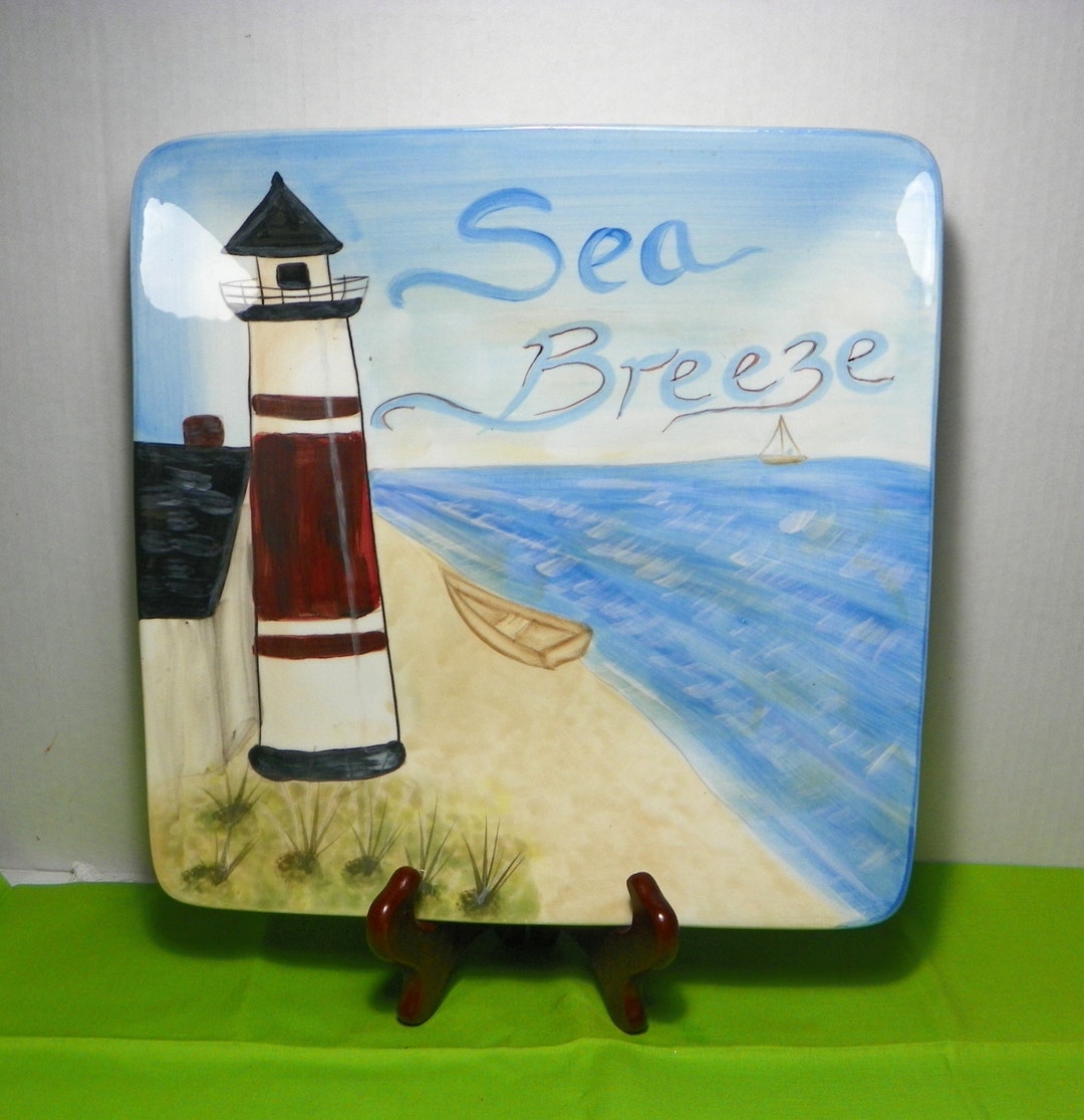 Sea Breeze 11 1/2" Dinner Plate by Certified International Designed by ...